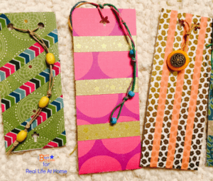 Washi Tape DIY Bookmarks for Kids Tutorial