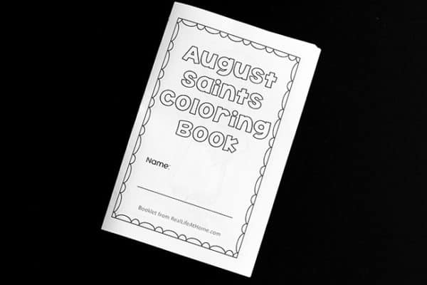 Free Printable Saints Coloring Book for April - Coloring Activity for ...