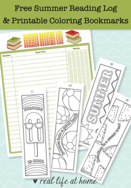 Free Printable Color Your Own Flower Bookmarks Set