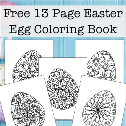 Holy Week and Easter Mini Book for Kids (12-page Printable Book)