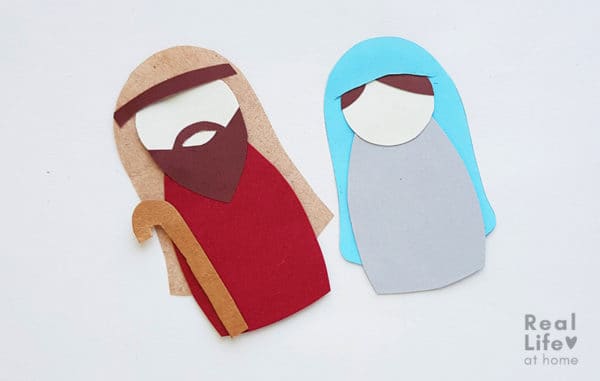 Nativity Craft for Kids: Nativity Stick Puppets with Free Printable ...