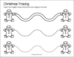 Christmas Fine Motor Skills Packet for Preschool - 1st Grade